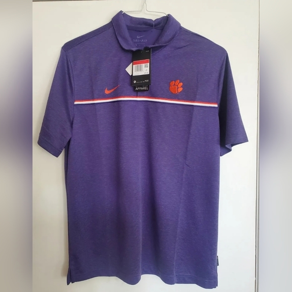 Nike | Shirts | Nwt Nike Clemson Tigers Performance Polo Shirt | Poshmark